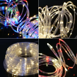 POOM | BUCK703 태양광 LED 200구 20m 방수 호스줄조명