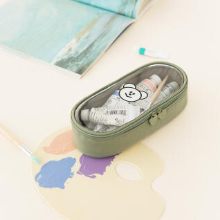 POOM | 모모씨 베어 윈도우 펜슬 케이스 4color