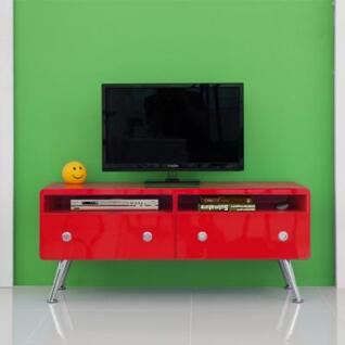 POOM | 타임 하이그로시 1200 TV거실장-레드