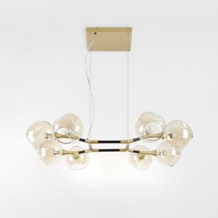 POOM | LED램프포함 플럼 8등 사각