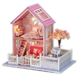 POOM | [adico]DIY 미니어처 풀하우스 - 핑크 체리 블라썸