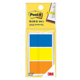 POOM | 3M 포스트잇 하이라이트 플래그 680T-3BYO [00031616]