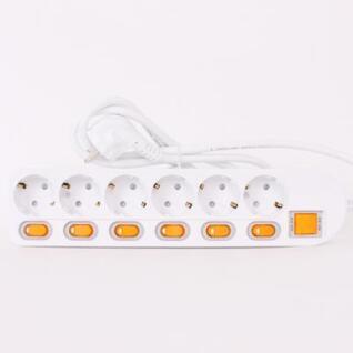 POOM | 절전형 멀티탭 6구(2.5m)