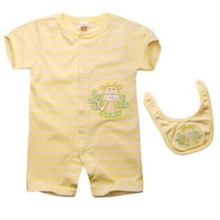 POOM | 기린 스트라이프 룸퍼2종(0-18개월) 202137