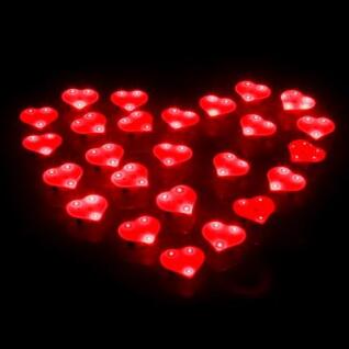 POOM | LED 하트 플래시 라이트 [25개입]