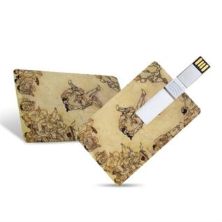 POOM | 텔라 민속화(씨름) 카드형 USB 4GB