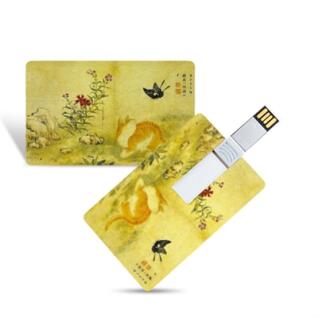 POOM | 텔라 민속화(황묘농접도) 카드형 USB 4GB