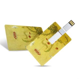 POOM | 텔라 민속화(양귀비와 도마뱀) 카드형 USB 8GB