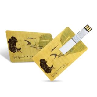 POOM | 텔라 민속화(미인도) 카드형 USB 4GB