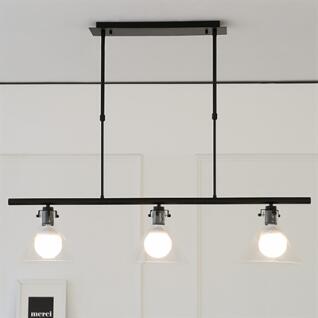 POOM | [LED] 아론3등 펜던트-블랙or화이트