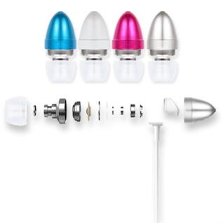 POOM | 알루미늄 하우징 스마트폰 컨트롤톡 이어폰 SOUND BANG