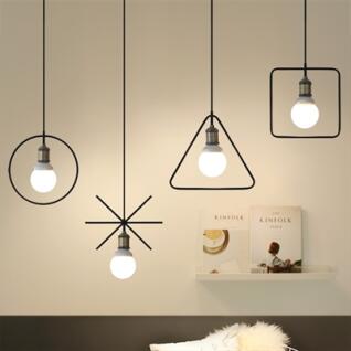 POOM | LED 프레임 4등 펜던트