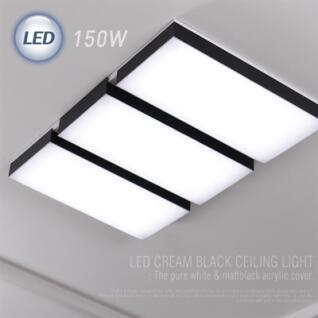 POOM | LED 크림블랙 거실등 150W