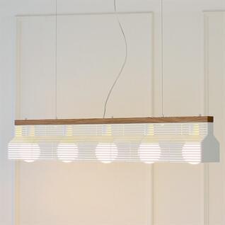 POOM | [LED] 블라인드5등 펜던트-화이트