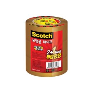 POOM | 3M 스카치 포장용 테이프 갈색 3625V 2IN1 (48mmX25m) [00153345]