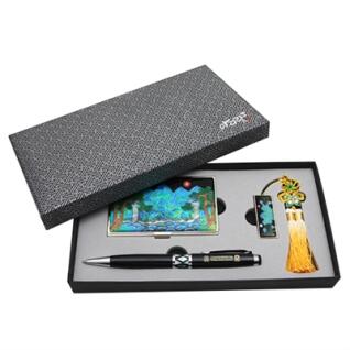 POOM | 아리랑 페리자개 OTG + 명함케이스 + 자개볼펜 SET 32GB