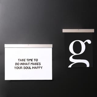 POOM | 실버 마그넷 푸쉬 바 2 Size