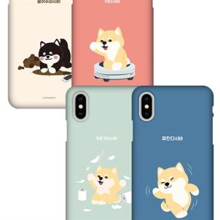 POOM | 시로앤마로 개춘기 슬림핏 케이스 갤럭시S9