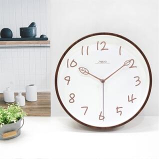 POOM | 리프무소음벽시계(2color)