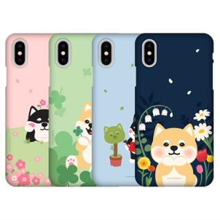 POOM | 시로앤마로 플라워 슬림핏 케이스 갤럭시J7 2016