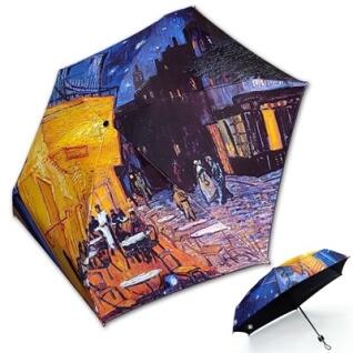 POOM | 차광률99.9% 암막명화5단미니양산-고흐-카페테라스