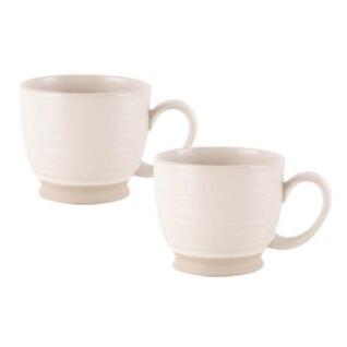 POOM | 고반 선 머그 300ml 2P SET (크림 화이트)