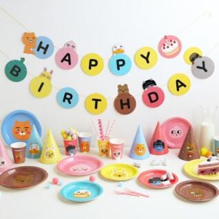 POOM | [KAKAO] 생일파티 가랜드 카카오프렌즈