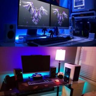 POOM | 인테리어 LED센서등 무드등 간접조명 리모컨 1.5m