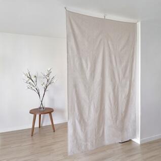 POOM | 블랭크 린넨 파티션/가리개 커튼/패브릭 가벽 (2 size)