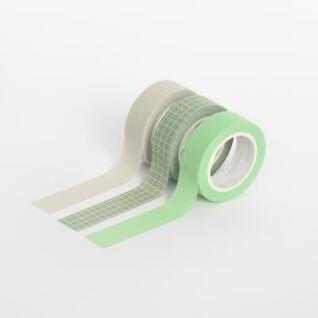 POOM | 아르떼 마스킹테이프 플랜 3P SET - Misty forest