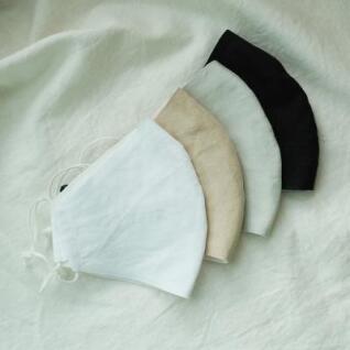 POOM | 여름용 린넨 면 얇은 마스크 4color [숨쉬기편한 시원한 빨아쓰는 천마스크]