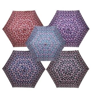 POOM | 워터프론트 수동 접이식 초경량 벚꽃 UV 자외선차단 3단 우산 겸 양산