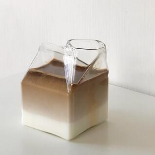 POOM | 밀크 유리컵 350ml milk glass cup