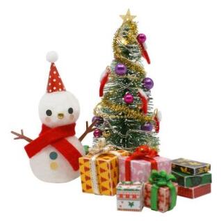 POOM | DIY 미니어처 크리스마스 장식 세트