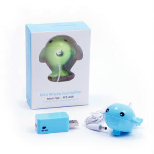 POOM | 물에 띄워쓰는 아기돌고래 USB 미니가습기