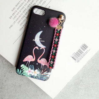 POOM | 프리미엄 쟈스민 플라밍고 케이스(갤럭시S10 5G)