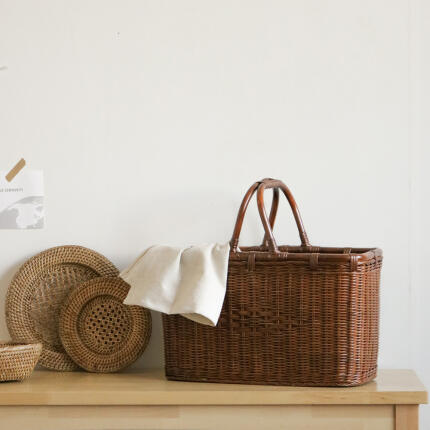 POOM | [포홈] 라탄 피크닉바구니 (5 TYPES)
