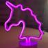 POOM | LED 네온 전구 USB 조명등 (유니콘)