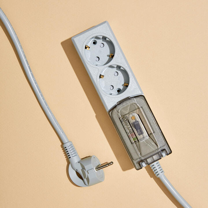 POOM | 2구 고용량멀티탭 접지 누전차단기 멀티콘센트 전선 (20A) 2M 3M 5M