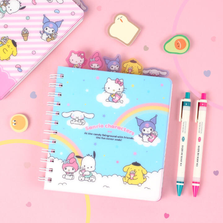 POOM | 산리오 캐릭터즈 PP인덱스노트 ver.2 (랜덤발송)