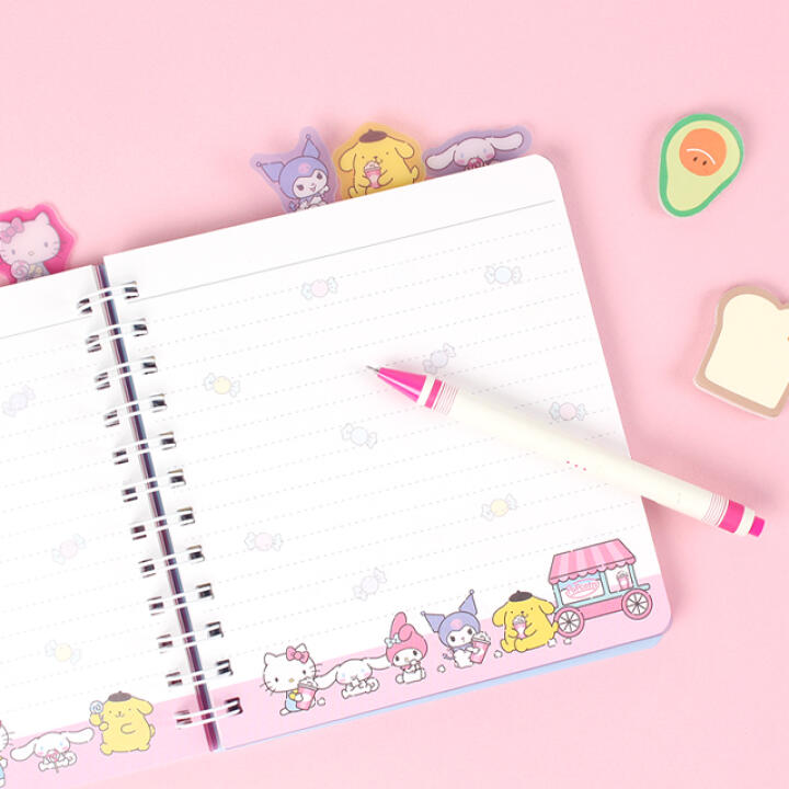 POOM | 산리오 캐릭터즈 PP인덱스노트 ver.2 (랜덤발송)