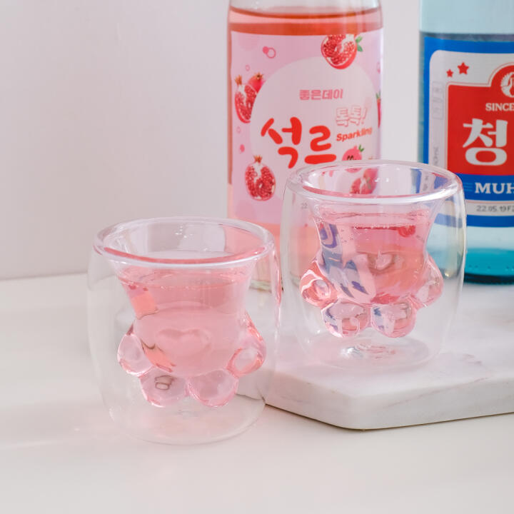 POOM | 감성 소주잔 2P 세트 특이한 예쁜 술잔 집들이 선물