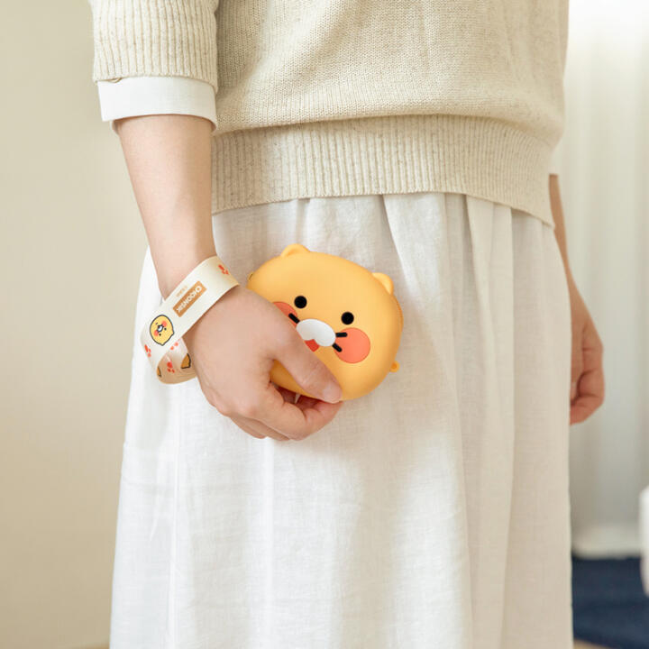 Poom 춘식이 카카오프렌즈 실리콘 얼굴 파우치