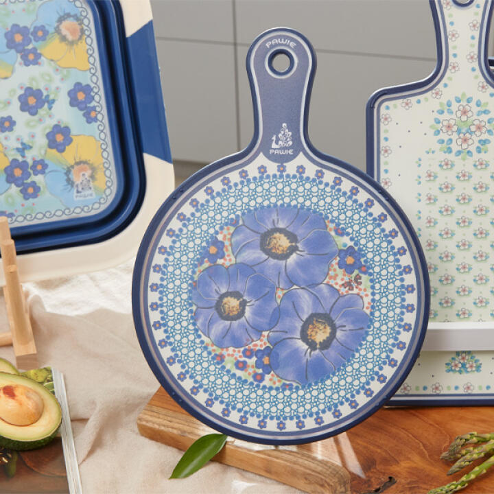 POOM | [파뷔에]슐레지엔 항균양면 특대+라운드 도마 2P SET