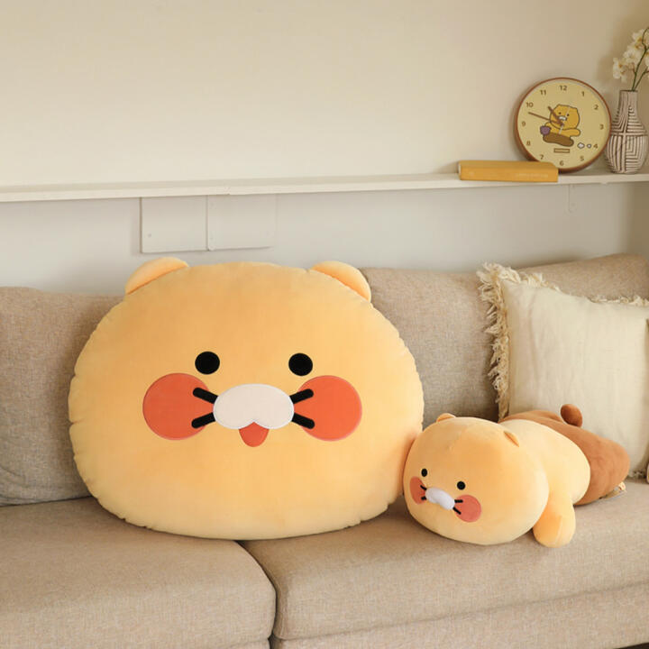 Poom 카카오프렌즈 춘식이 얼굴 대형쿠션 등쿠션