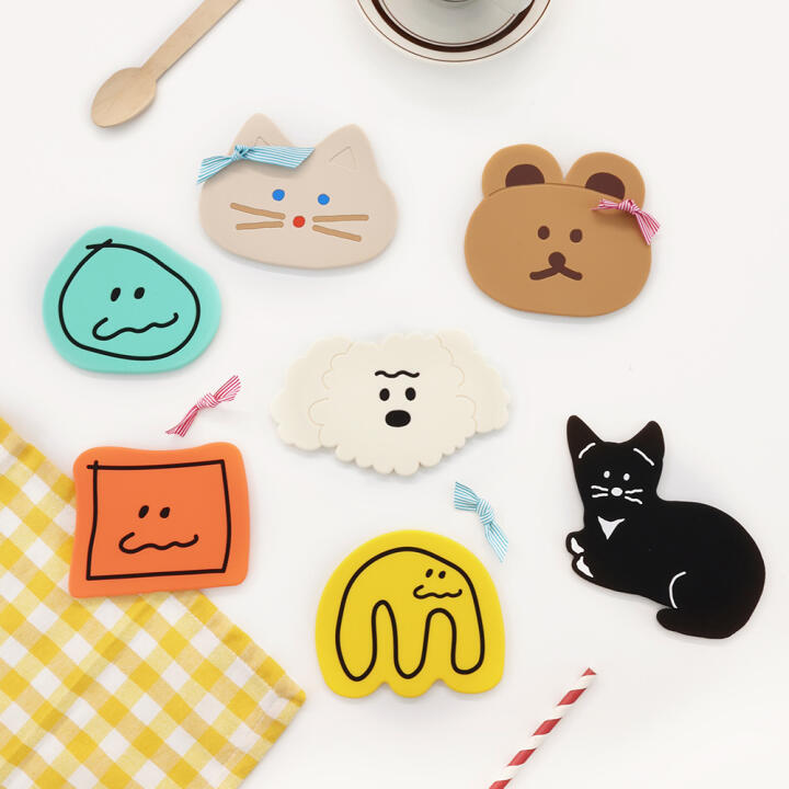 POOM | Romane 실리콘 컵코스터