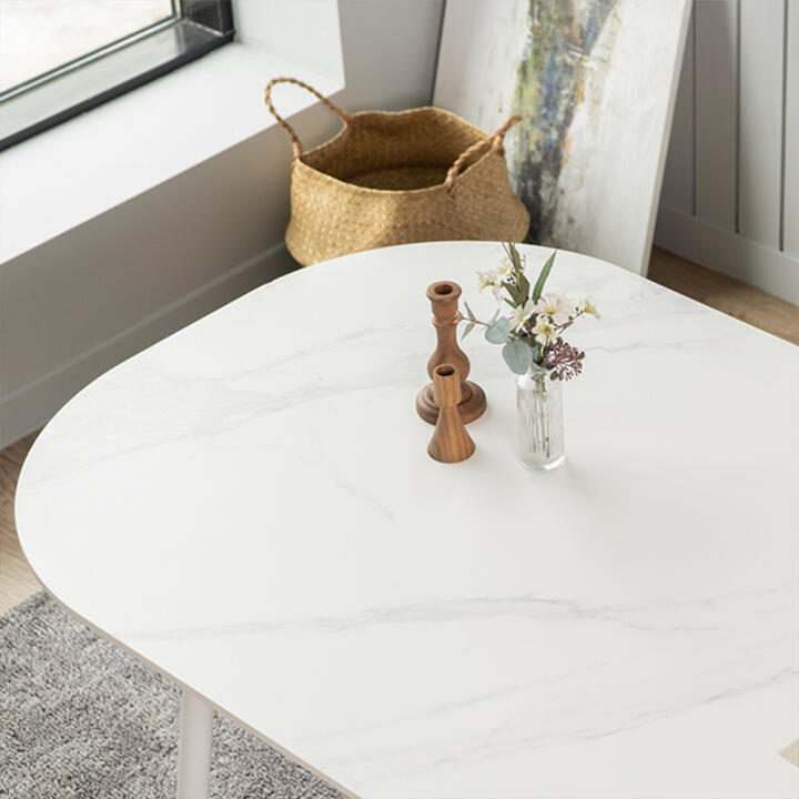 POOM | 바올 세라믹식탁 1400 타원형