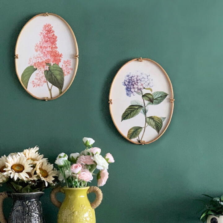 POOM | 오벌 보타니컬 액자 2 types