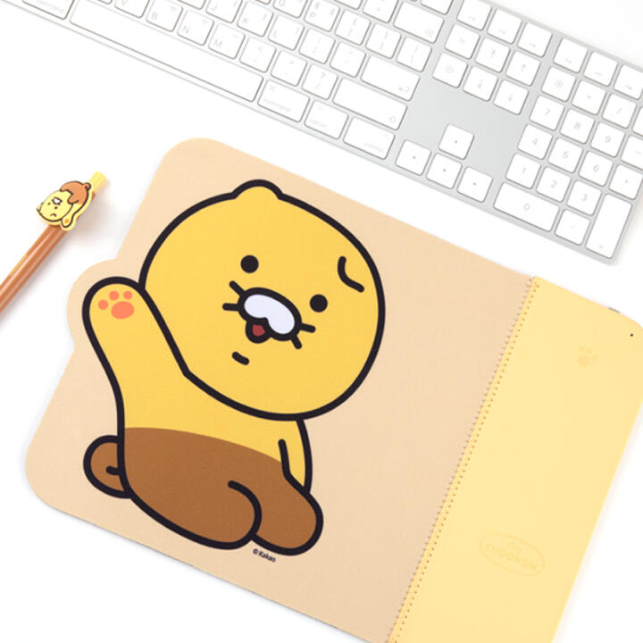 Poom 카카오프렌즈 춘식이 듀얼 무선충전 마우스패드