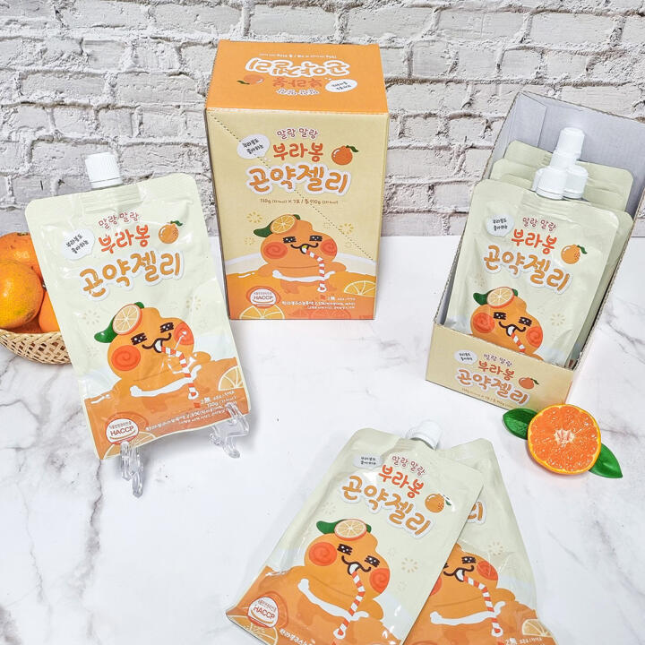 POOM | 말랑말랑 부라봉 곤약젤리BOX(7개입)